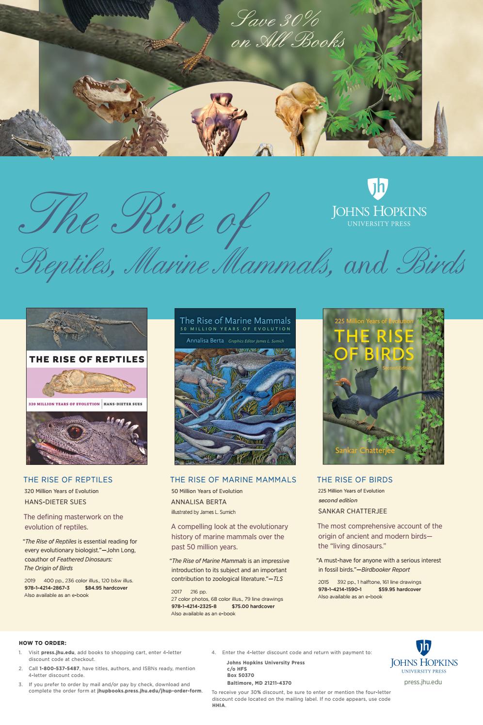 The Rise of Reptiles, Marine Mammals, and Birds from Johns Hopkins ...