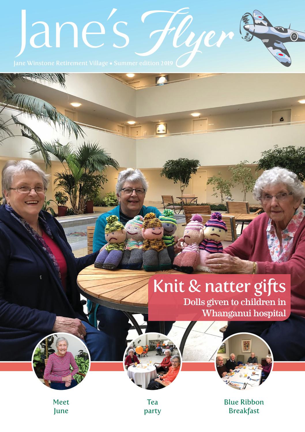 Jane's Flyer Summer 2019 newsletter by Ryman Healthcare Ltd - Issuu