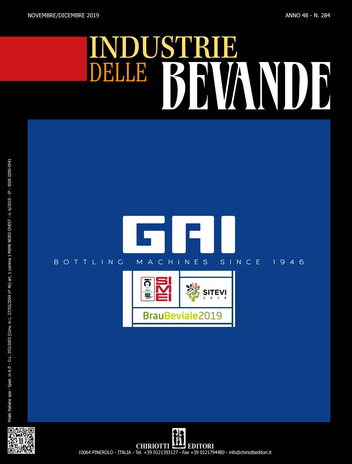 IB novembre 2019 by CHIRIOTTI EDITORI srl - Issuu