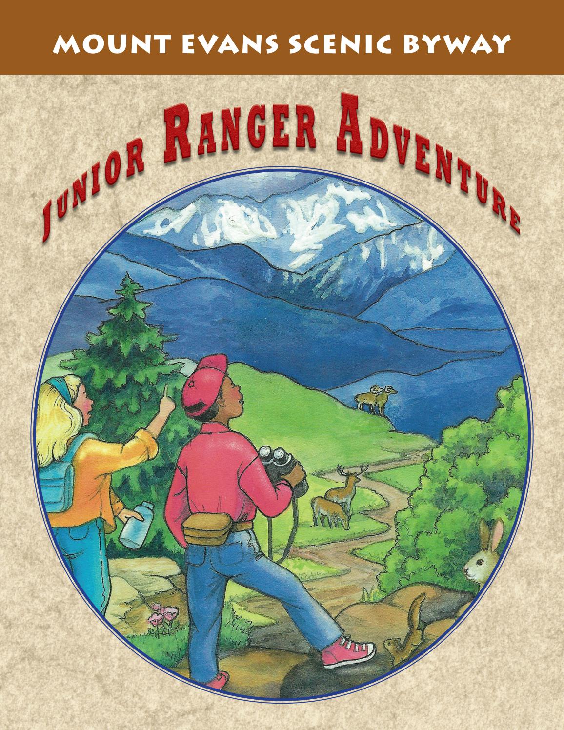 Mount Evans Junior Ranger Booklet by Clear Creek County Tourism Bureau ...