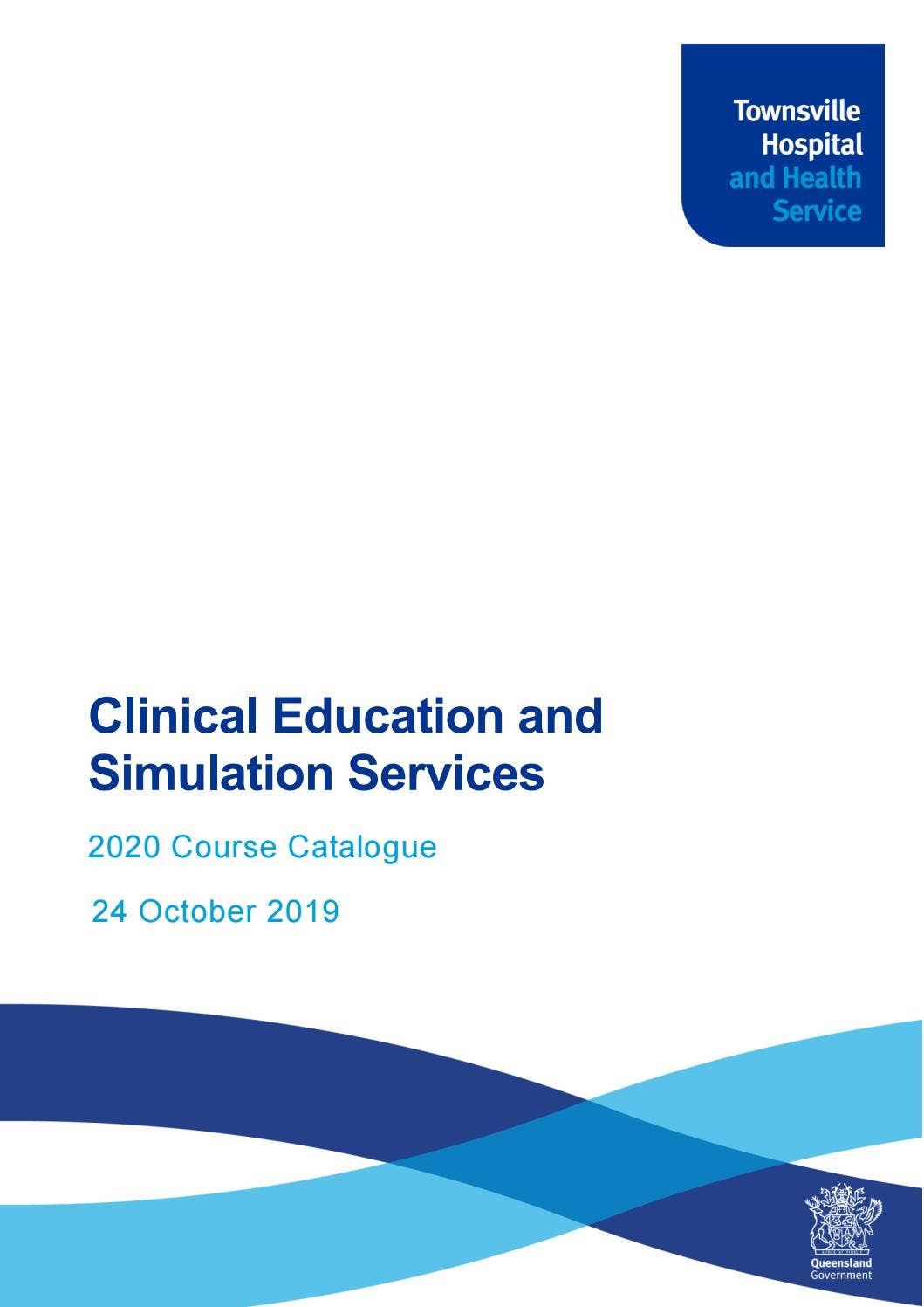 2020 Clinical Education and Simulation Service Course Catalogue by ...
