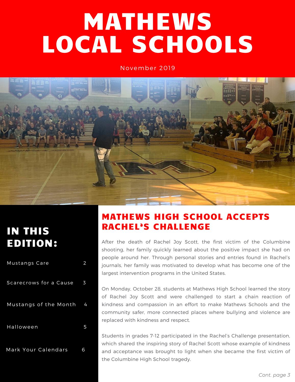 Mathews Local School District | November 2019 by TrumbullESC - Issuu