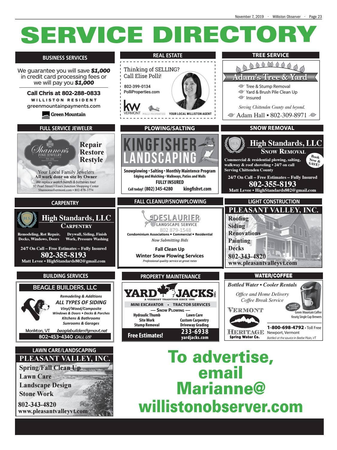 Williston Observer 11/07/2019 by Williston Observer - Issuu