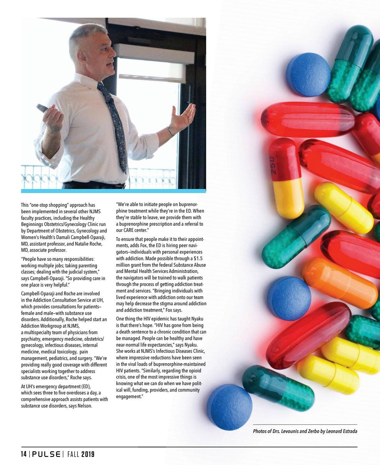 Pulse Magazine Fall 2019 by Rutgers New Jersey Medical School - Issuu