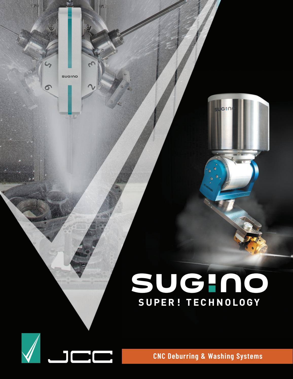 Sugino JCC - CNC Deburring and Washing Systems by SuginoCorp - Issuu