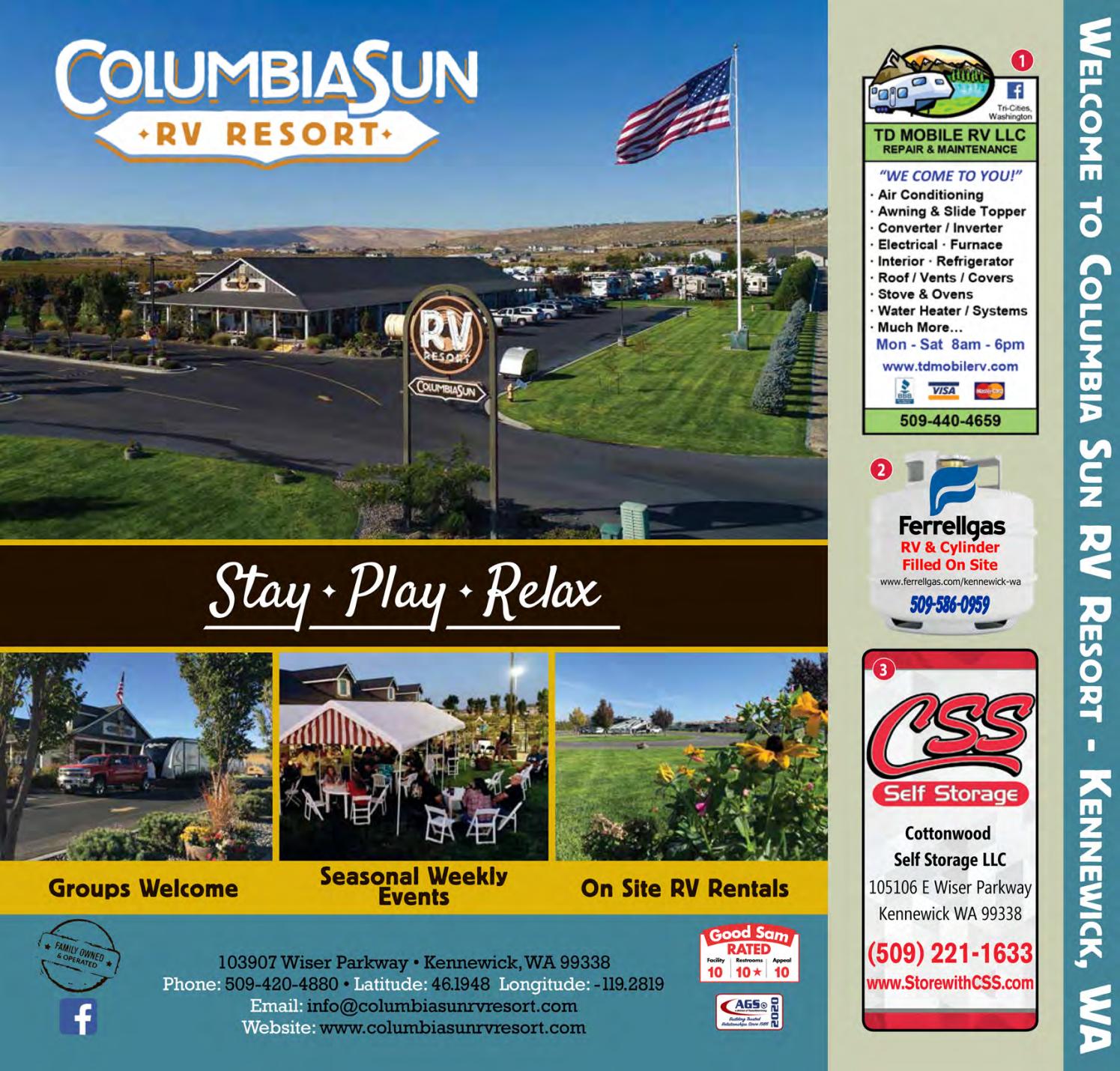 Columbia Sun RV Resort by AGS/Texas Advertising - Issuu