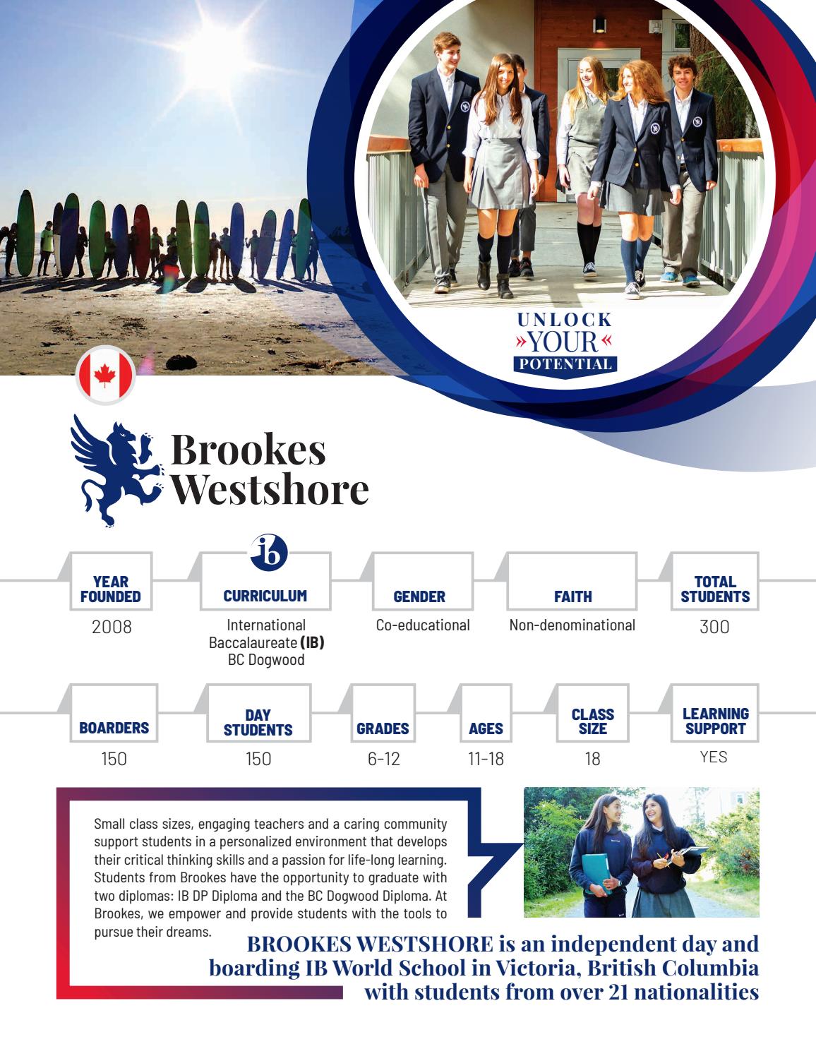 Brookes Factsheet: Canadian Boarding Students by Brookes Education ...