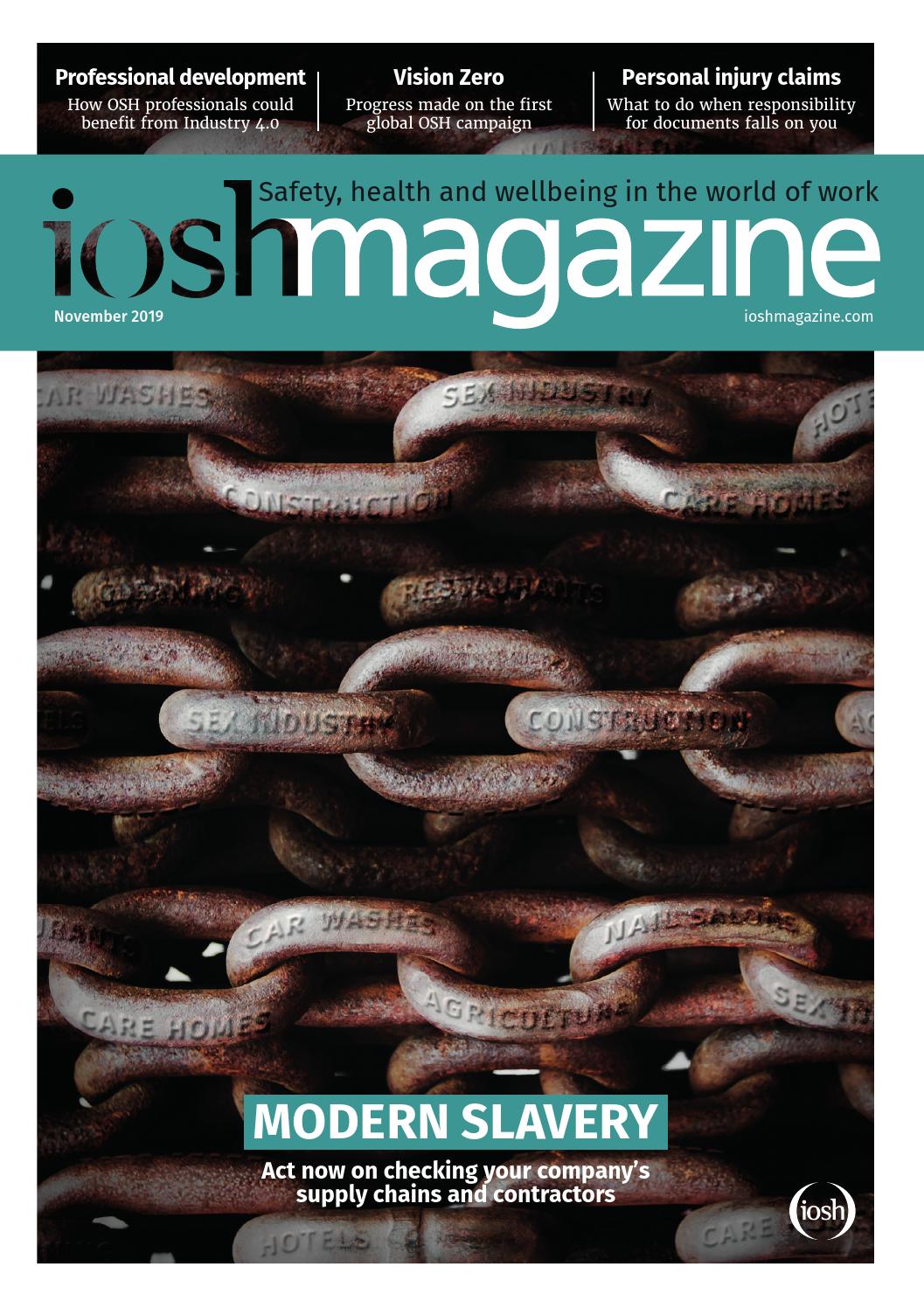 IOSH Magazine- November 2019 by Redactive Media Group - Issuu