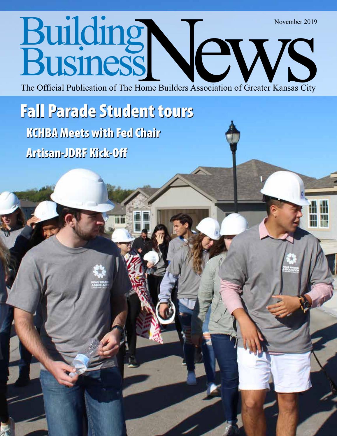 Building Business News November 2019 by Home Builders Association of ...