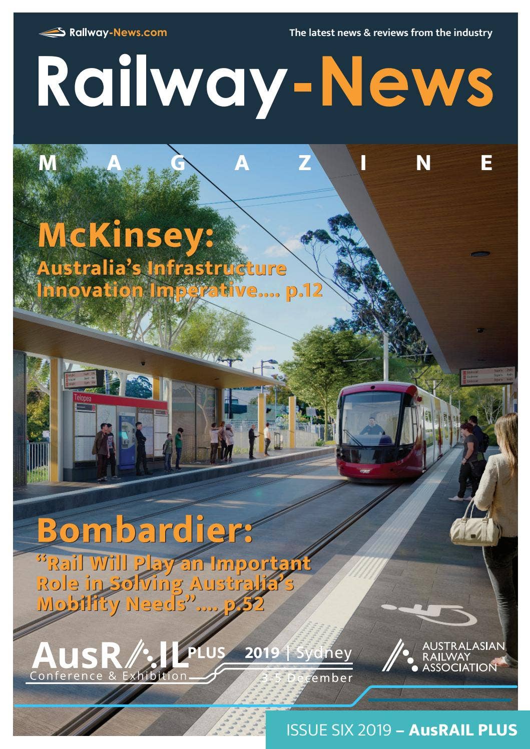 Railway-News Issue 6 – 2019 by a2b Global Media - Issuu