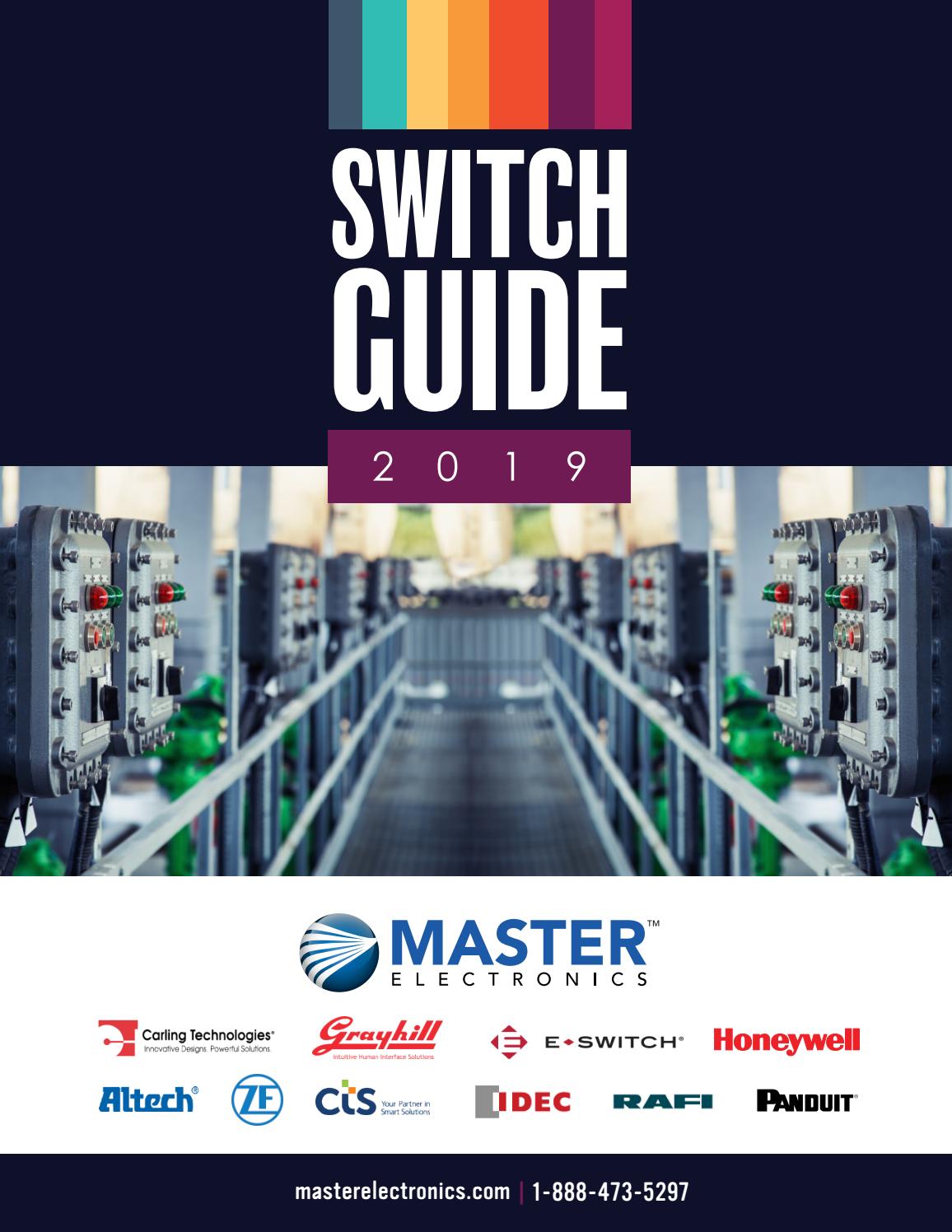Master Electronics 2019 Switch Guide by Master Electronics - Issuu