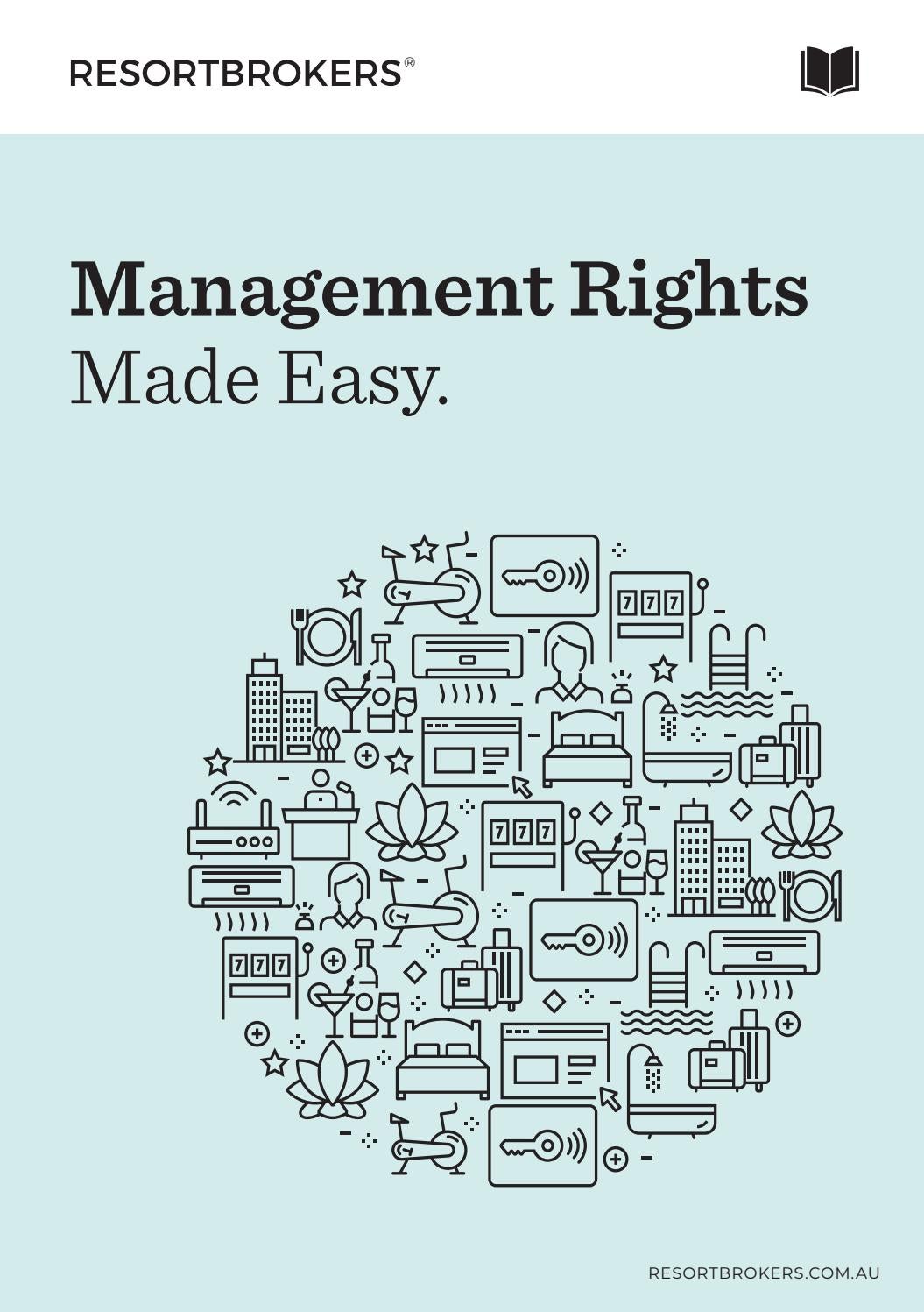 Management Rights Made Easy by Resort Brokers - Issuu