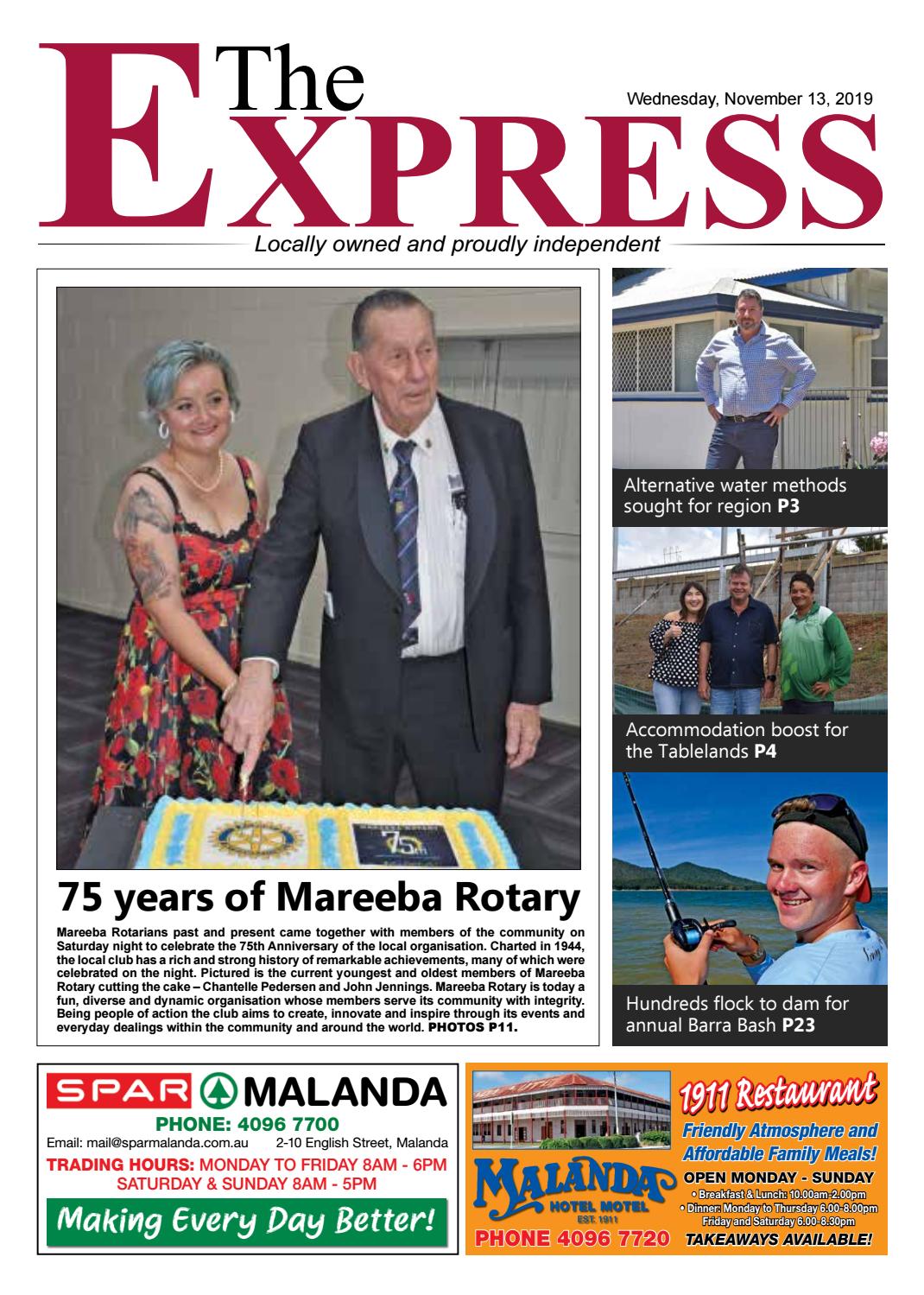 The Express Newspaper 13th November 2019 by Carlo Portella - Issuu