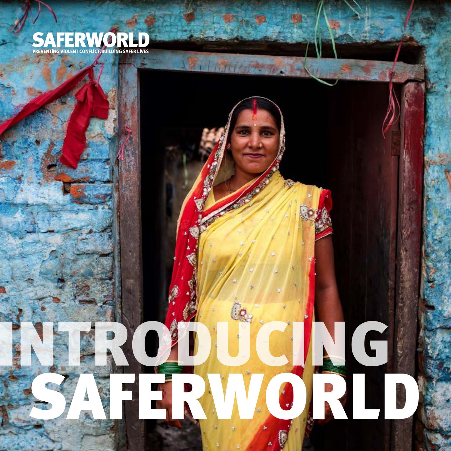 Introducing Saferworld brochure by nim design - Issuu