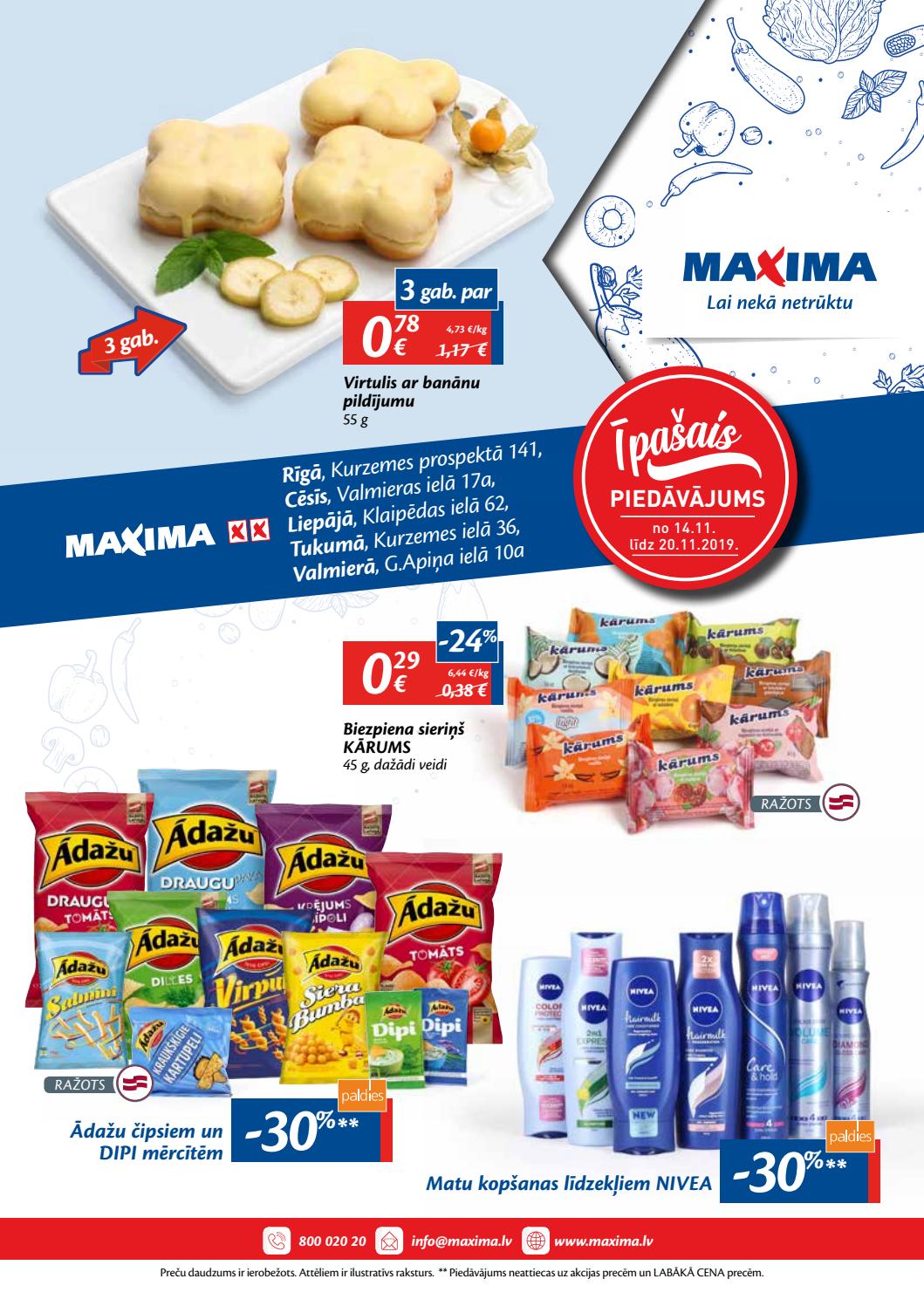 MAXIMA | XX | 14.-20.11. by Maxima Latvija - Issuu