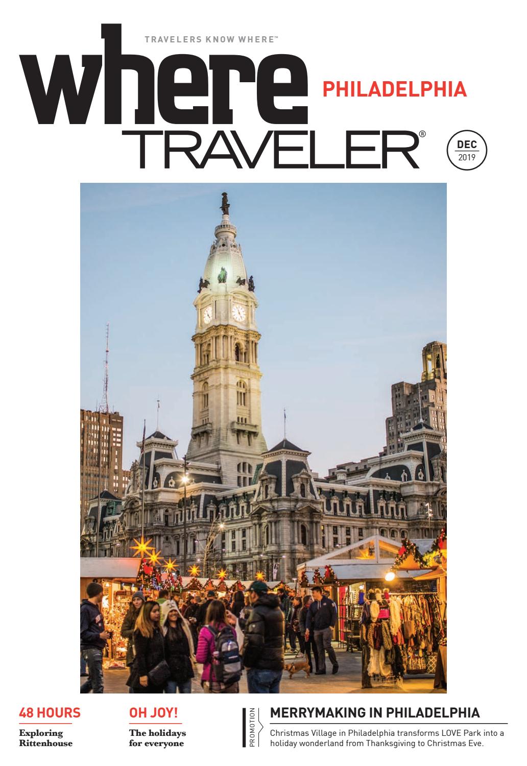 Where Magazine Philadelphia Dec 2019 by Morris Media Network - Issuu