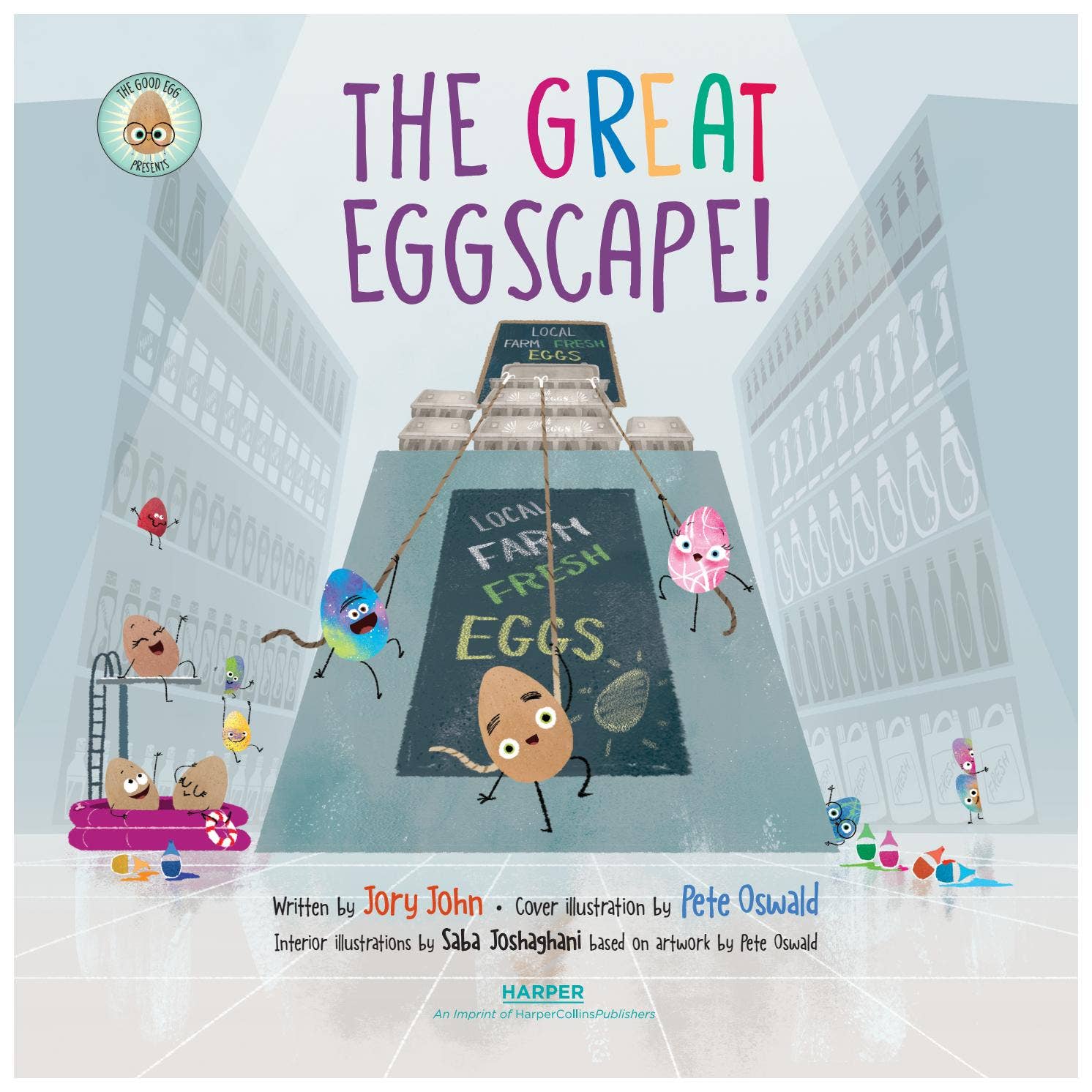The Good Egg Presents: The Great Eggscape! by HarperCollins Children's ...