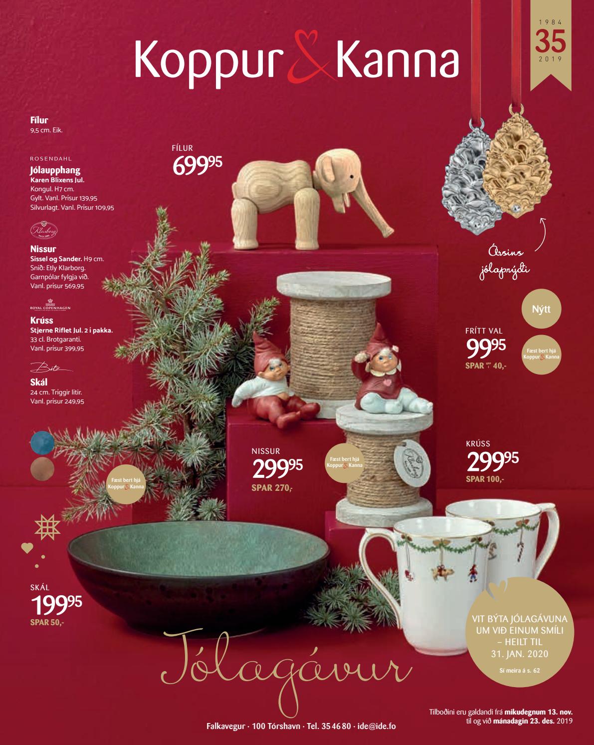 Ársins Jólablað 2019 - Koppur & Kanna by IDEmøblar - Issuu