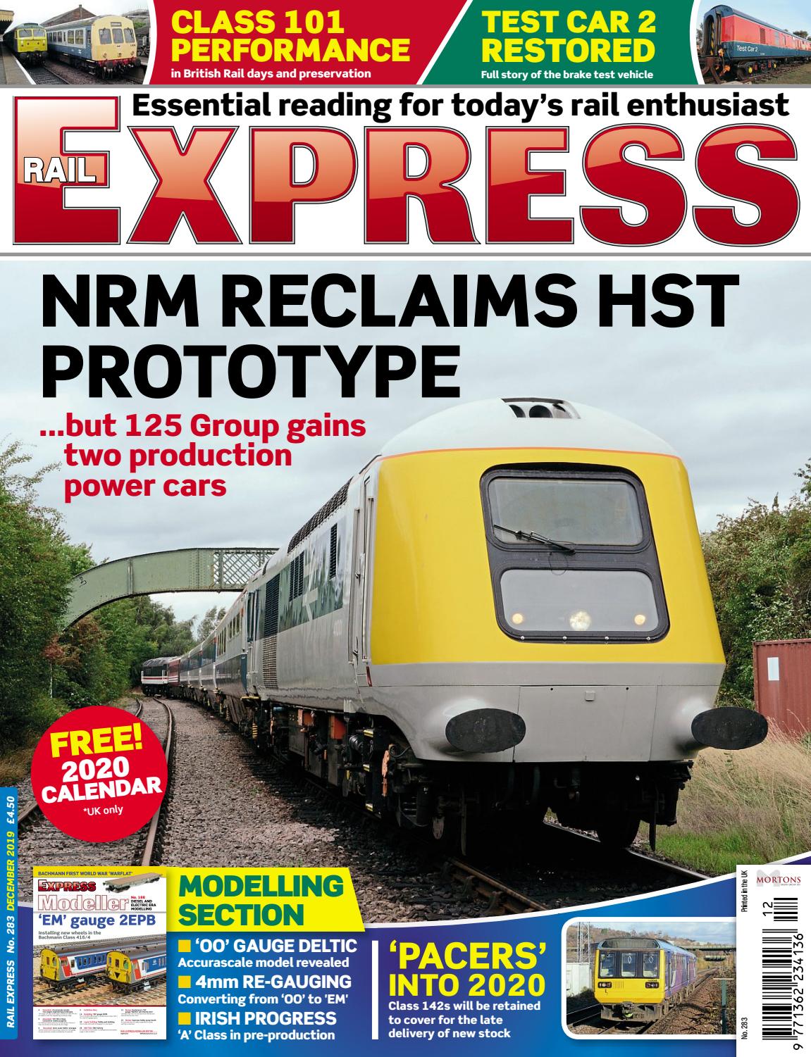 Rail Express magazine December 2019 by Mortons Media Group Ltd - Issuu
