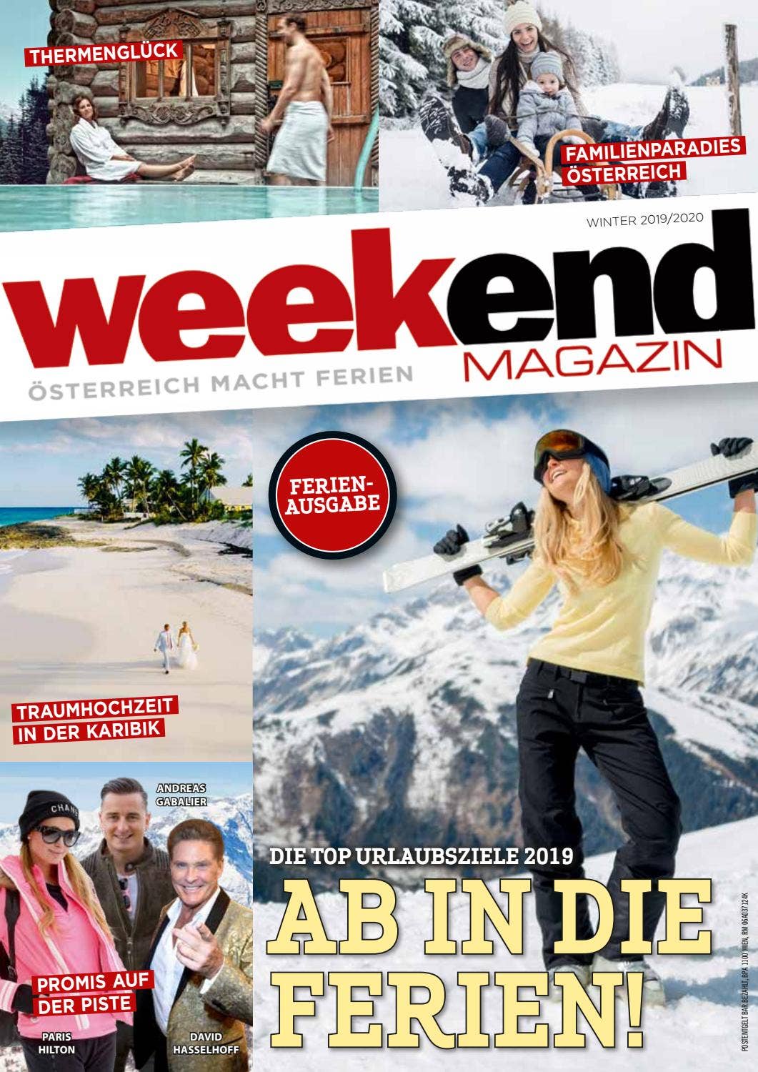 Weekend Magazin Vorarlberg 2019 KW 45 - Ferien in Österreich - Winter ...