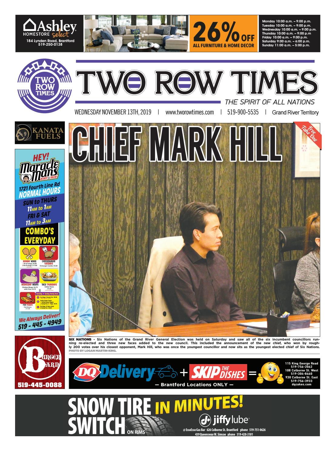Two Row Times, November 13, 2019 by Two Row Times - Issuu