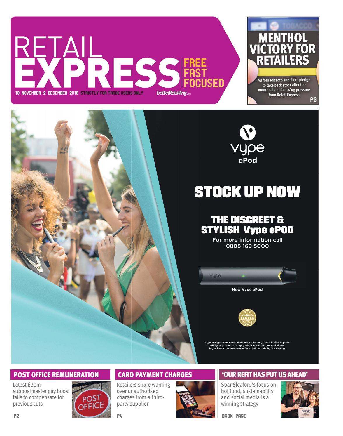 Retail Express – 19 November 2019 by betterRetailing - Issuu