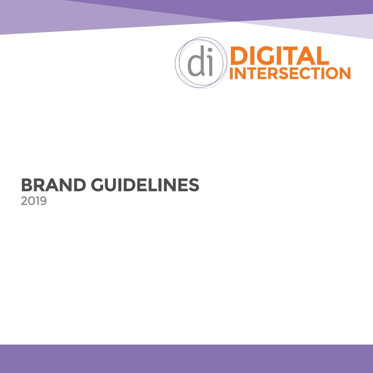 DI Brand Guidelines 2019 by Digital Intersection - Issuu