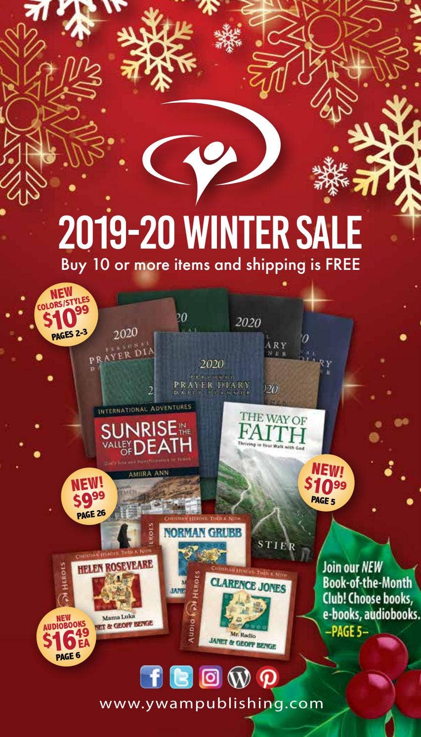 2019/2020 Winter Sale Flyer by YWAM Publishing - Issuu