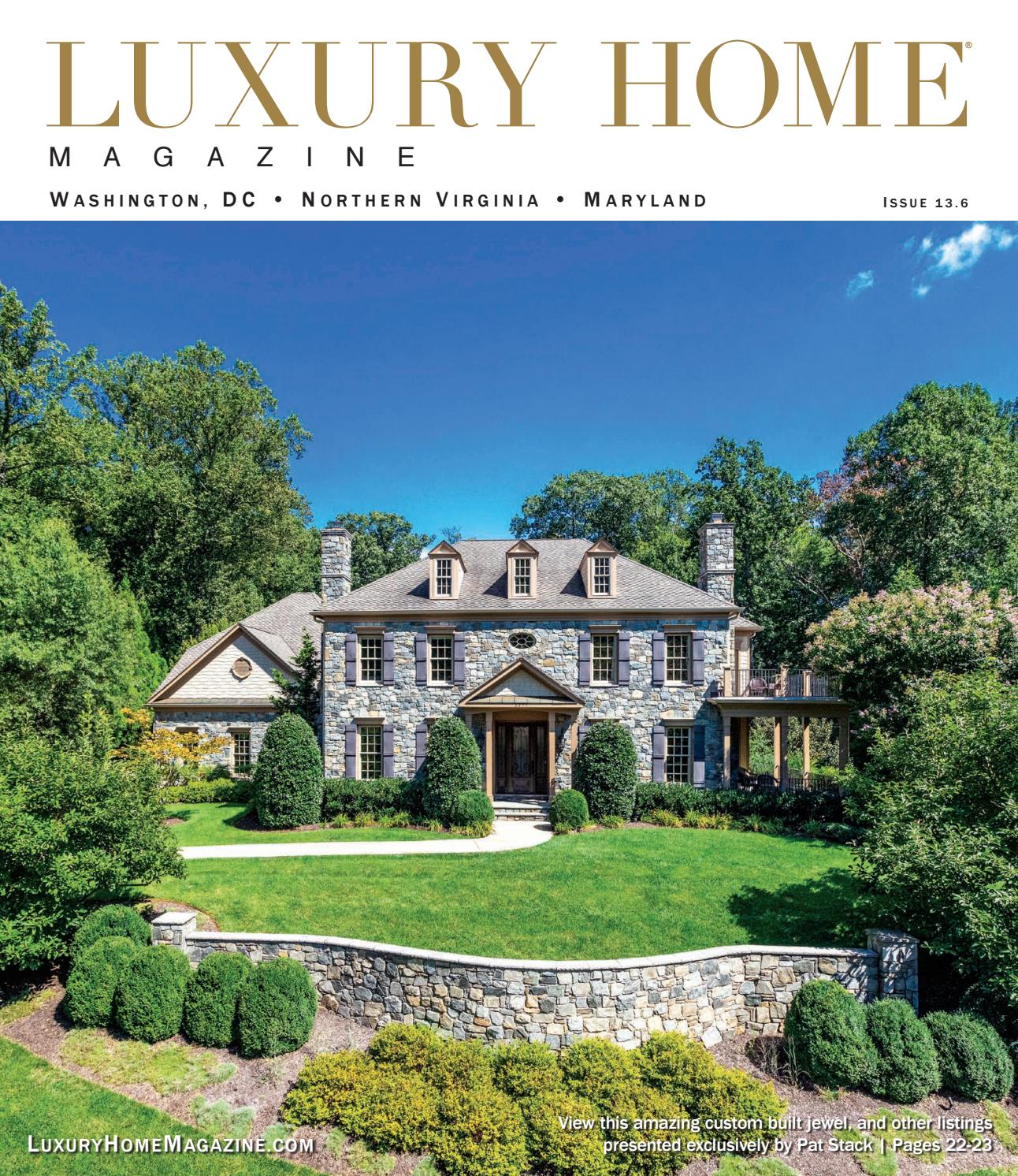 Luxury Home Magazine Washington DC | Northern Virginia | Maryland ...