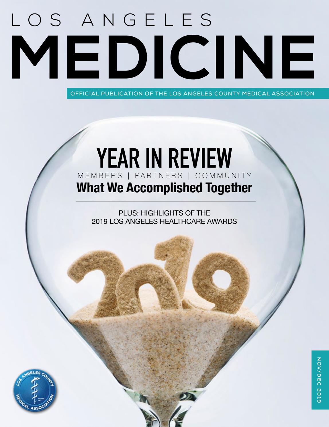 Nov/Dec 2019 | Los Angeles Medicine Magazine by RGOC - Issuu