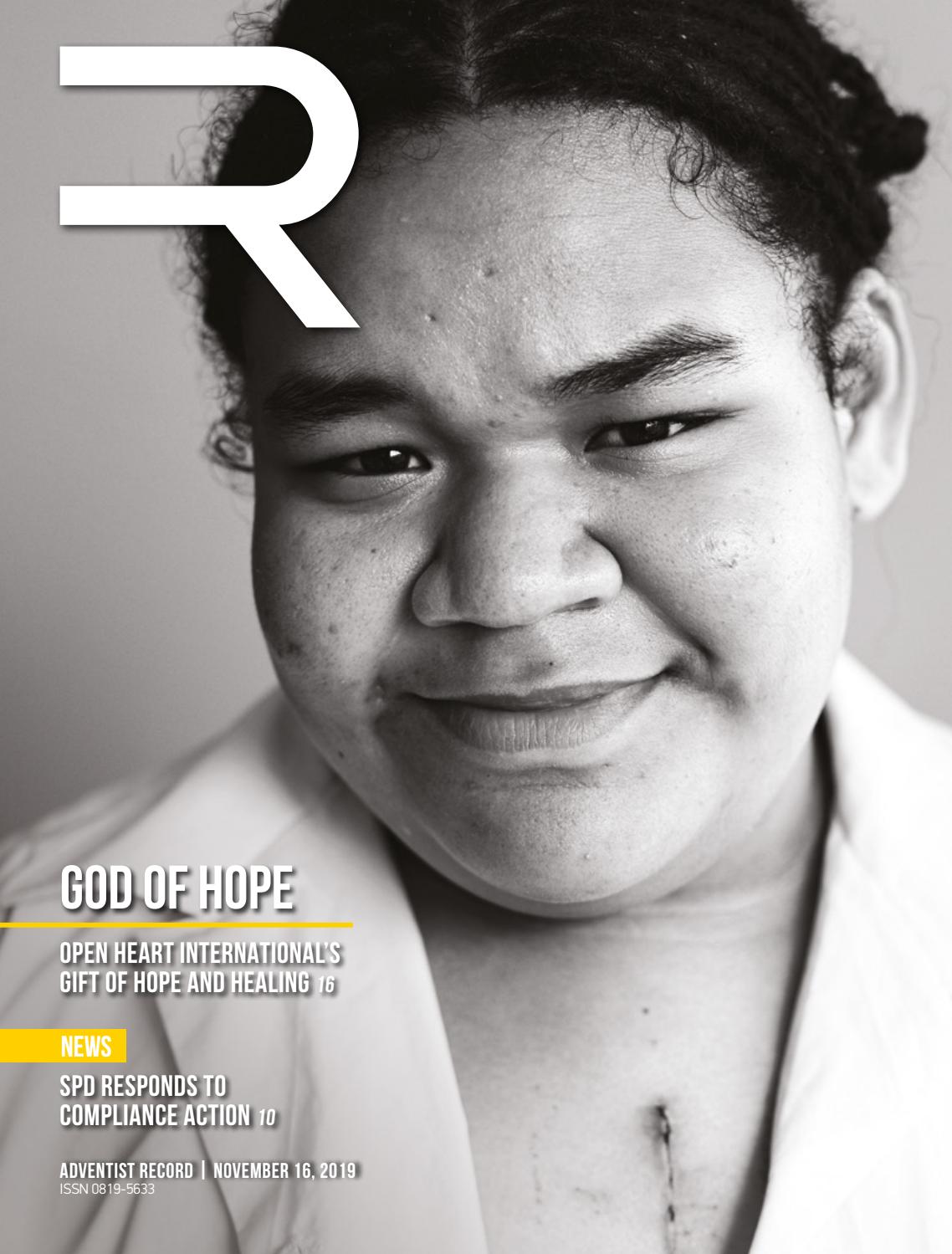 Adventist Record - November 16, 2019 by Adventist Media - Issuu