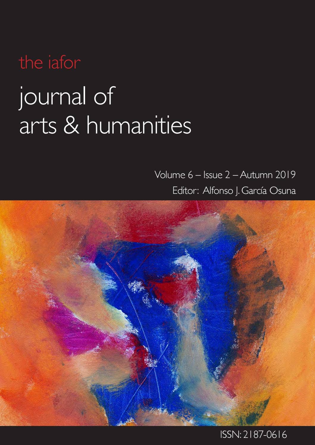 IAFOR Journal of Arts & Humanities Volume 6 – Issue 2 – Autumn 2019 by ...