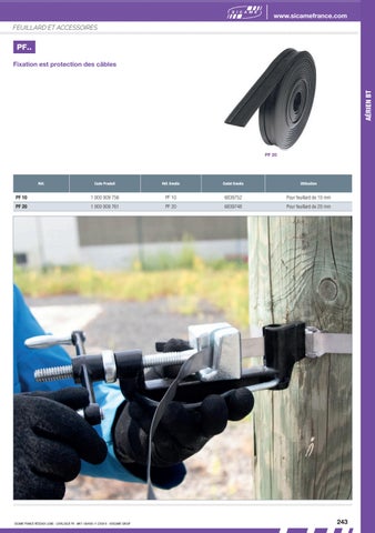 Catalogue SICAME FRANCE - Solutions pour Lignes HTA/BT (anciennement GSL) by Sicame - Issuu