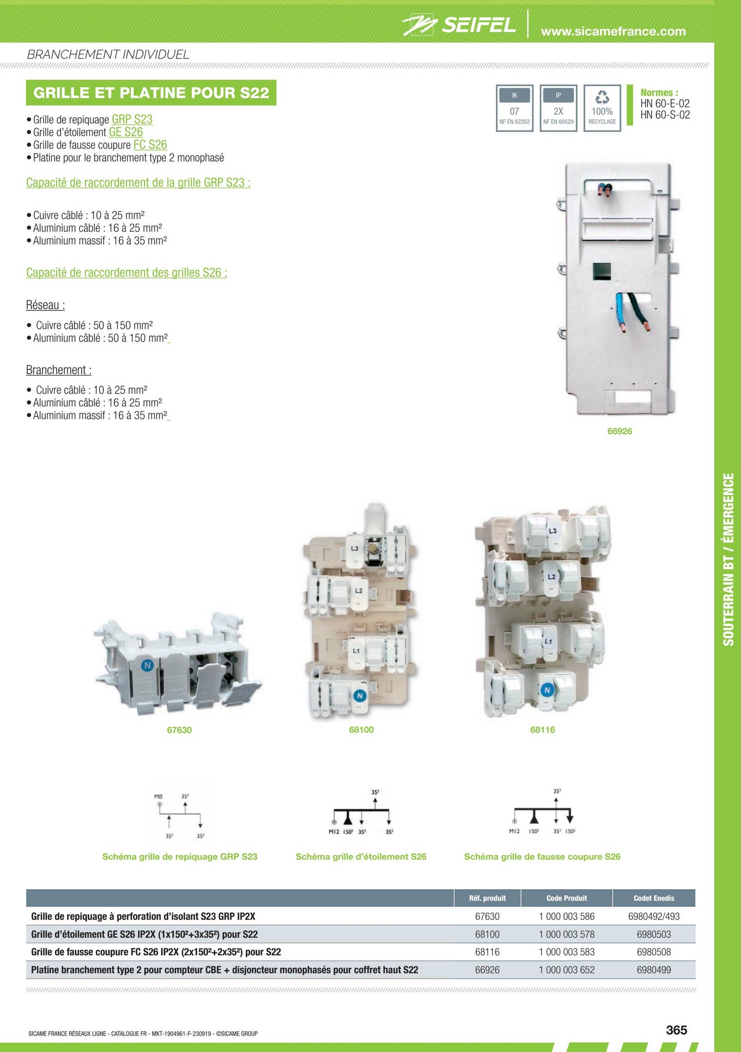 Catalogue SICAME FRANCE - Solutions pour Lignes HTA/BT (anciennement GSL) by Sicame - Issuu
