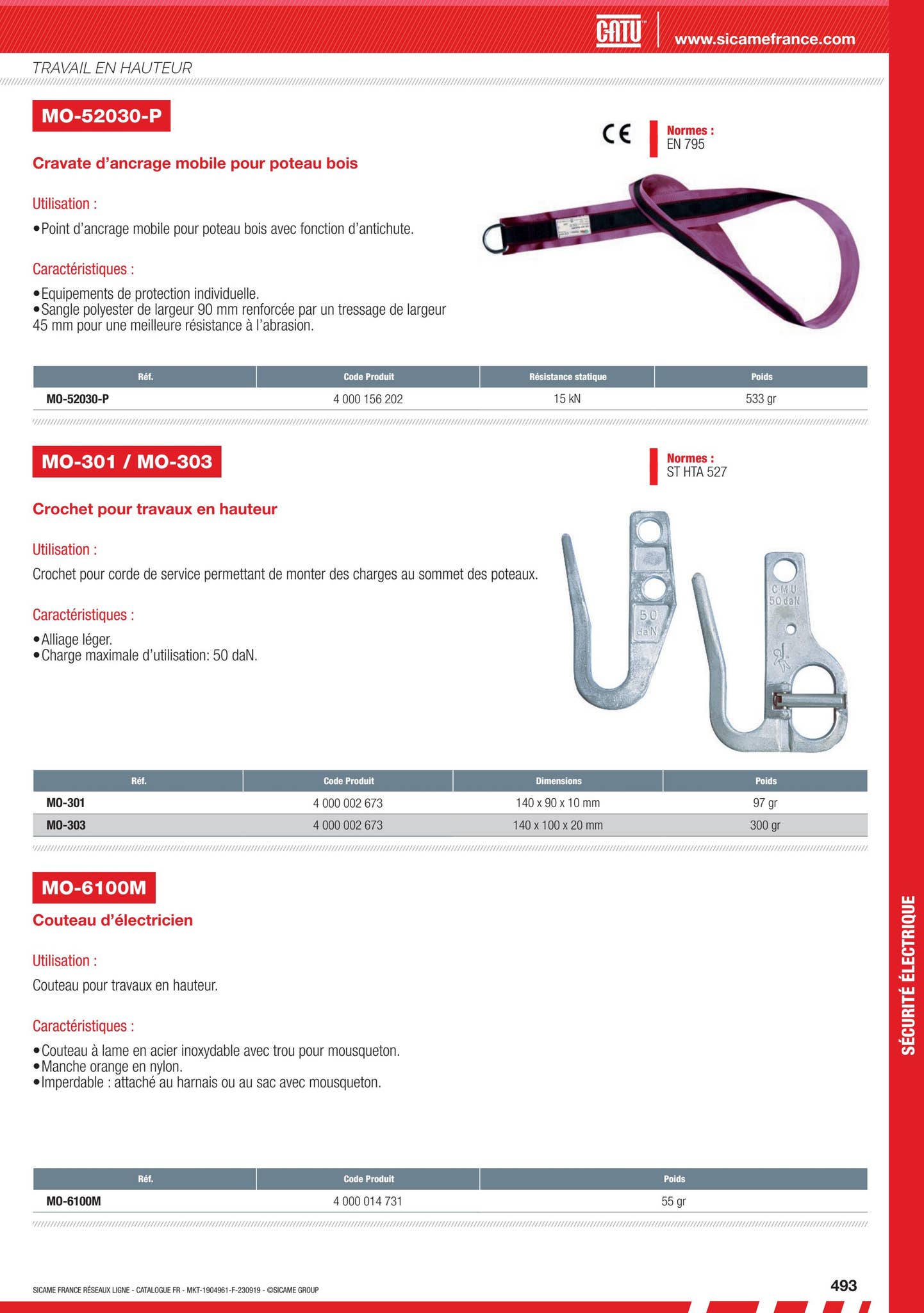 Catalogue SICAME FRANCE - Solutions pour Lignes HTA/BT (anciennement GSL) by Sicame - Issuu