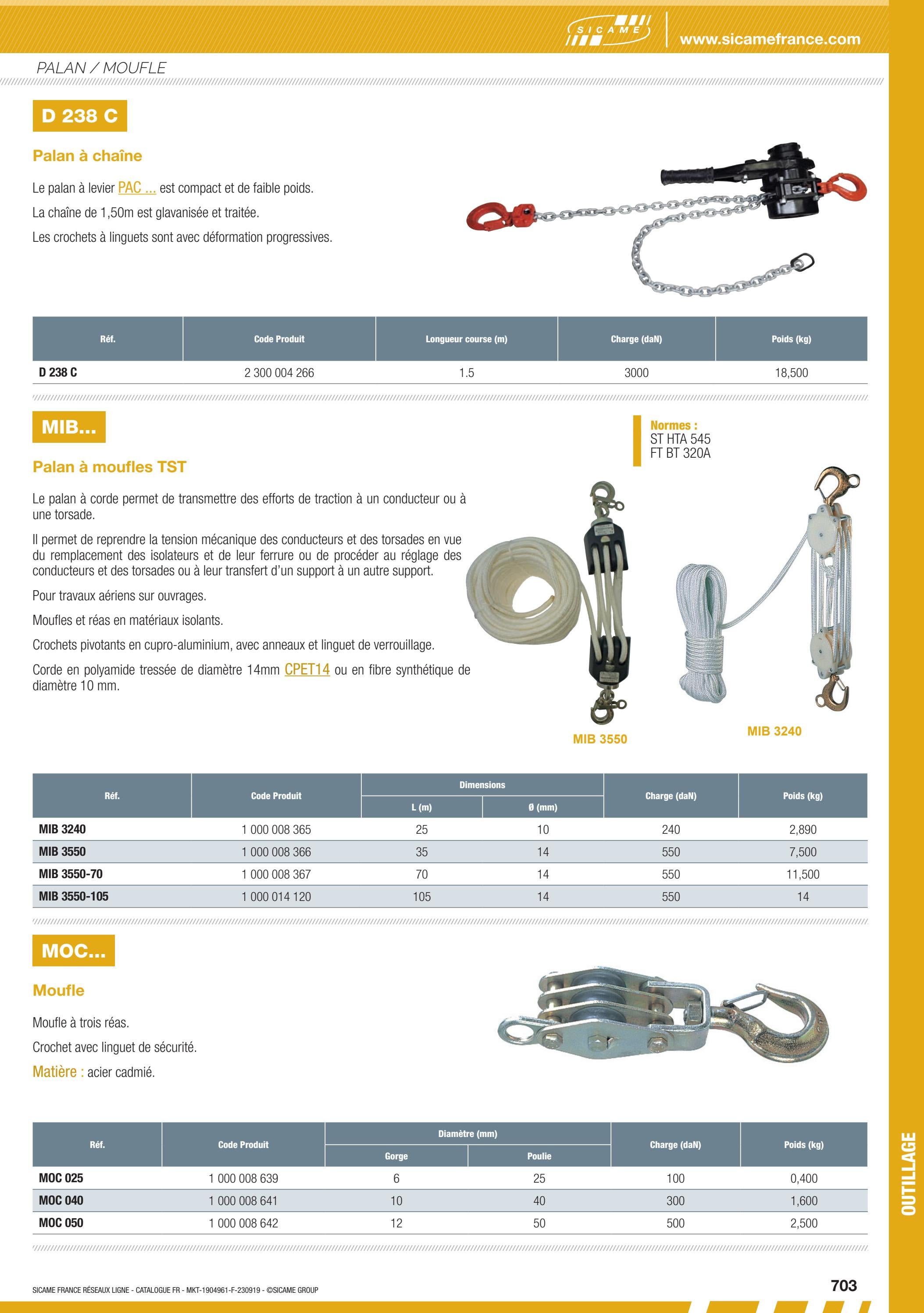 Catalogue SICAME FRANCE - Solutions pour Lignes HTA/BT (anciennement GSL) by Sicame - Issuu