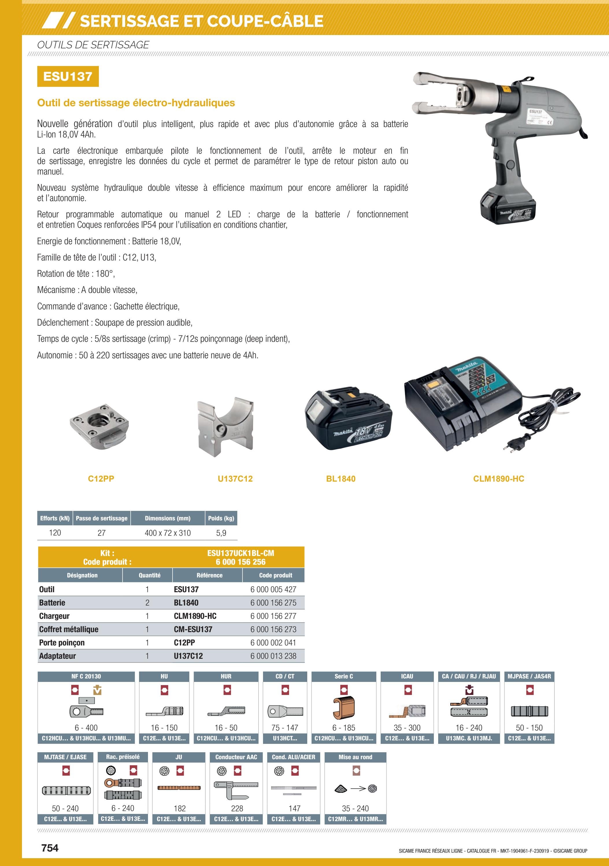 Catalogue SICAME FRANCE - Solutions pour Lignes HTA/BT (anciennement ...