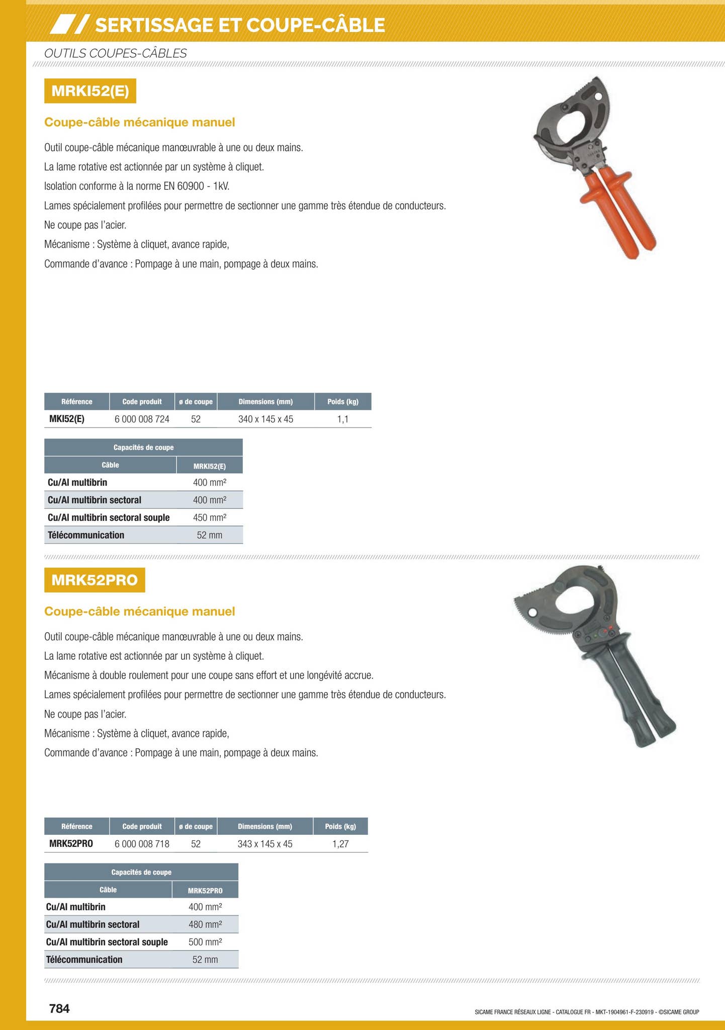Catalogue SICAME FRANCE - Solutions pour Lignes HTA/BT (anciennement GSL) by Sicame - Issuu