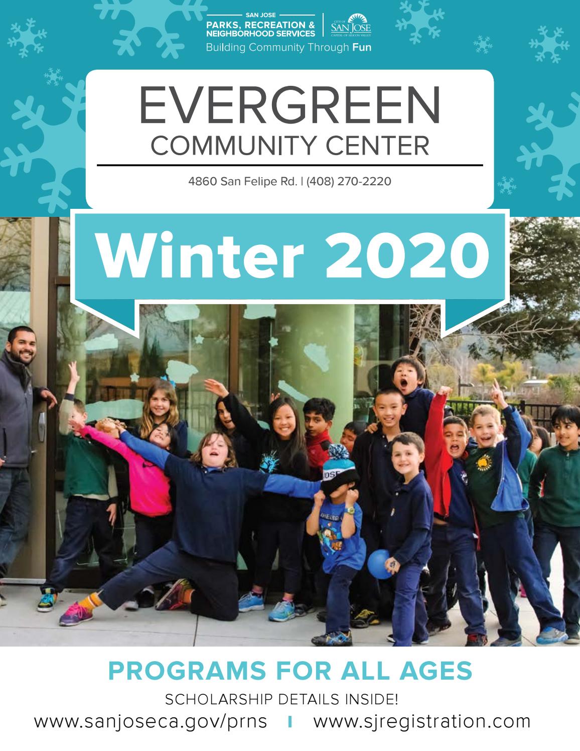 Community Activity Guide Winter 2020 Evergreen Community Center by San ...