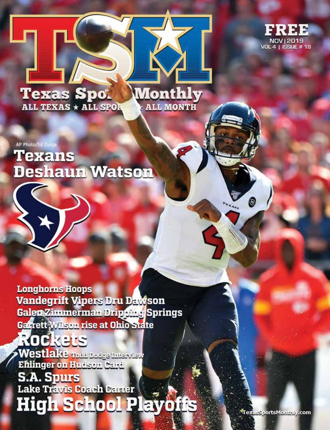 November 2019 by TEXAS SPORTS MONTHLY - Issuu