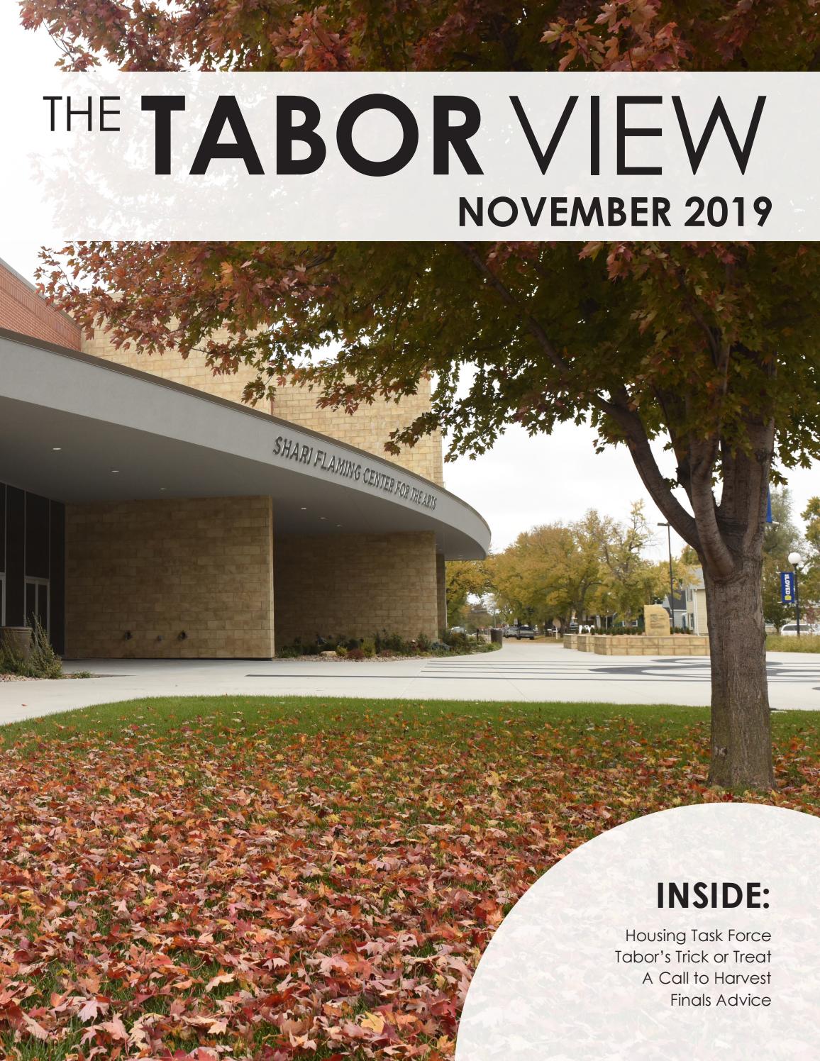 The Tabor View | November 2019 by Tabor College - Issuu