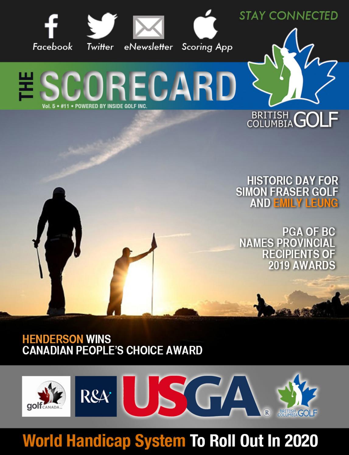 British Columbia Golf - The Scorecard Magazine Vol. 5 Issue 11 by ...