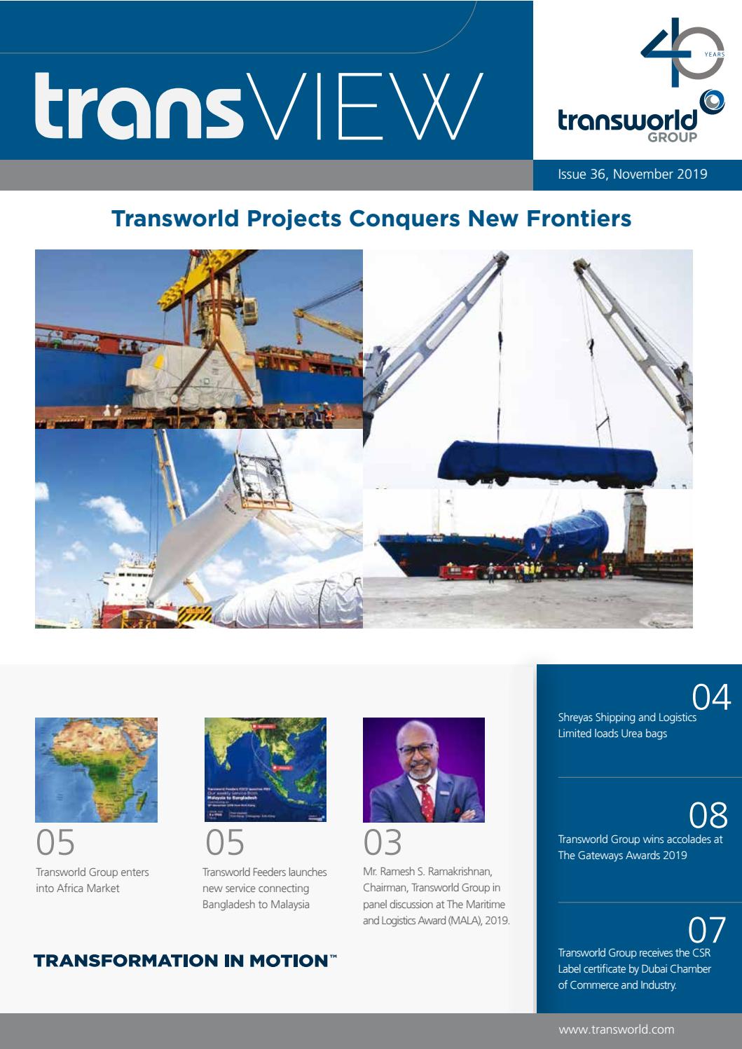TransView November 2019 by Transworld Group - Issuu