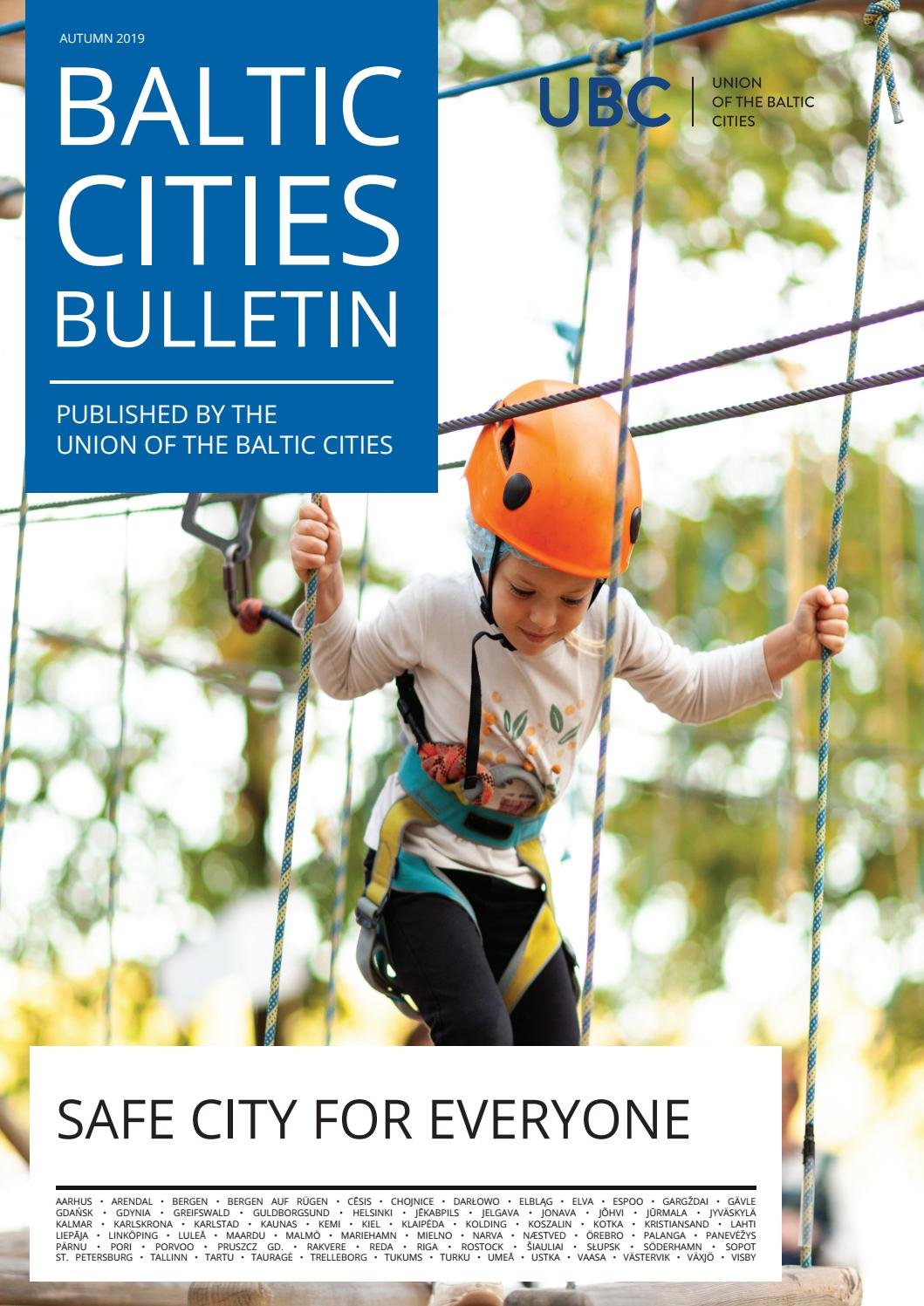 UBC Bulletin Autumn 2019 by Union of the Baltic Cities - Issuu