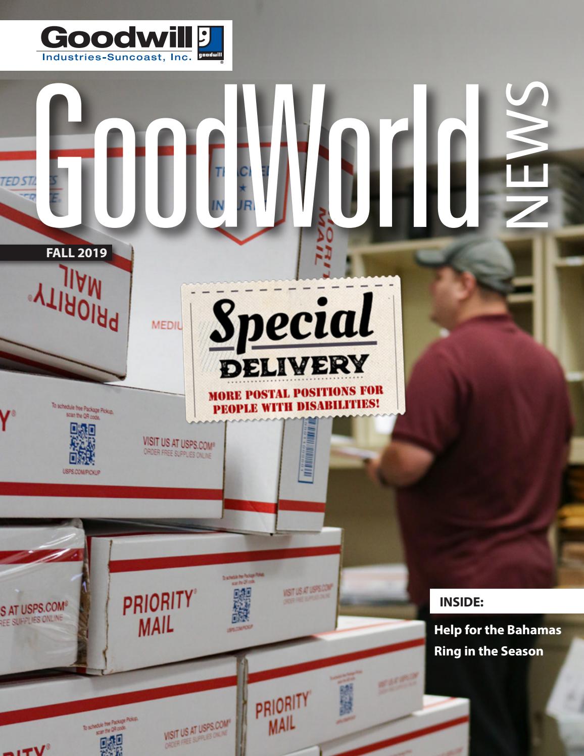 GoodWorld News Fall 2019 by Goodwill Industries-Suncoast, Inc. - Issuu