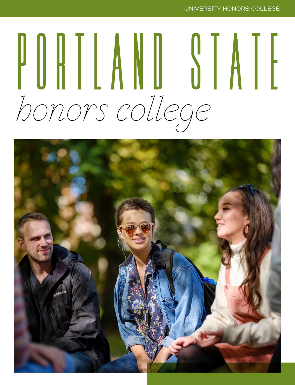 Portland State University Honors College 2019-2020 by Portland State ...