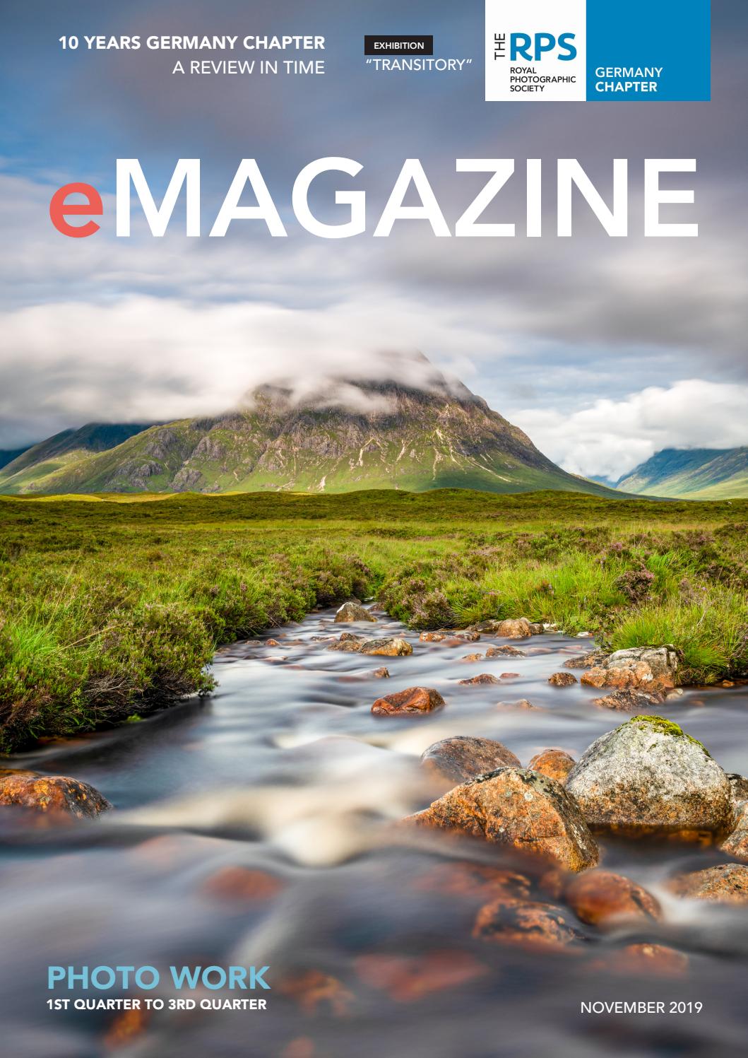 RPS Germany Chapter Magazine Nov 2019 by Royal Photographic Society - Issuu