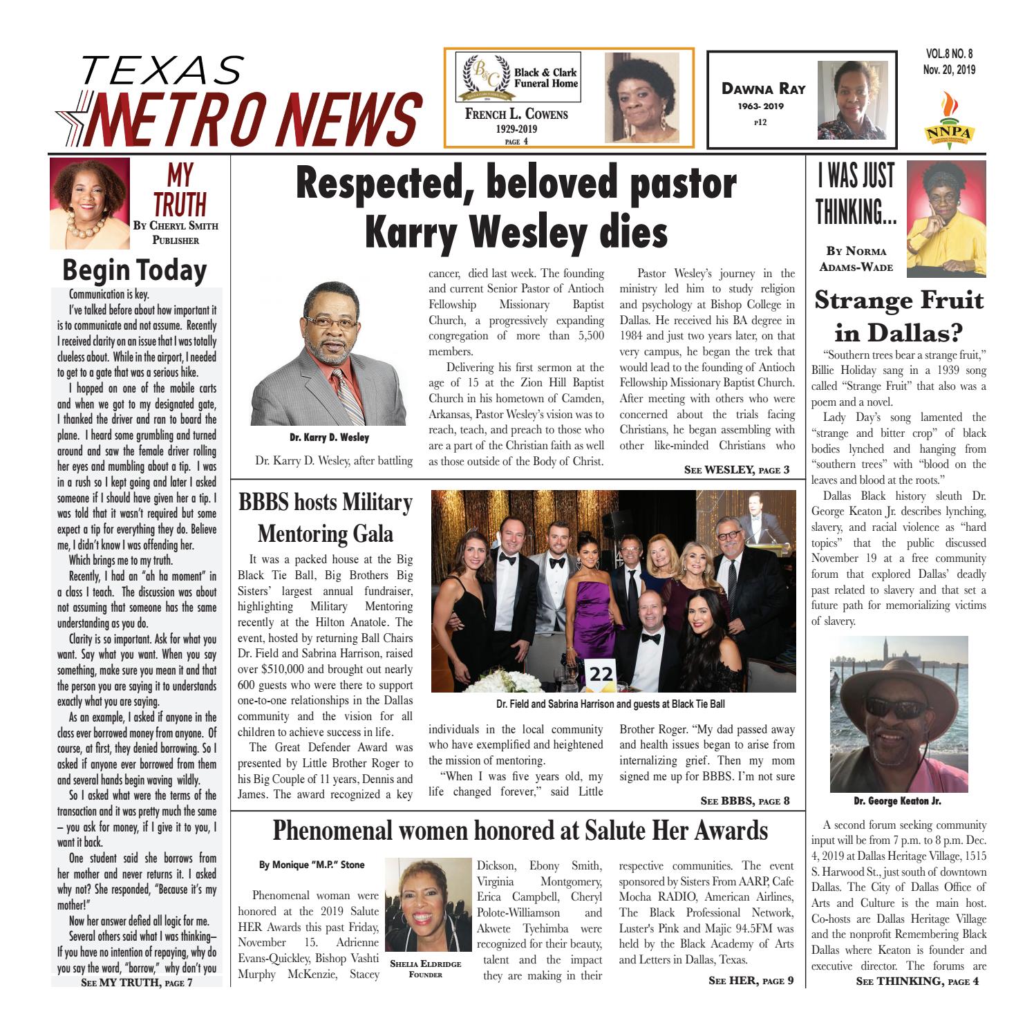 Texas Metro News by Cheryl Smith - Issuu