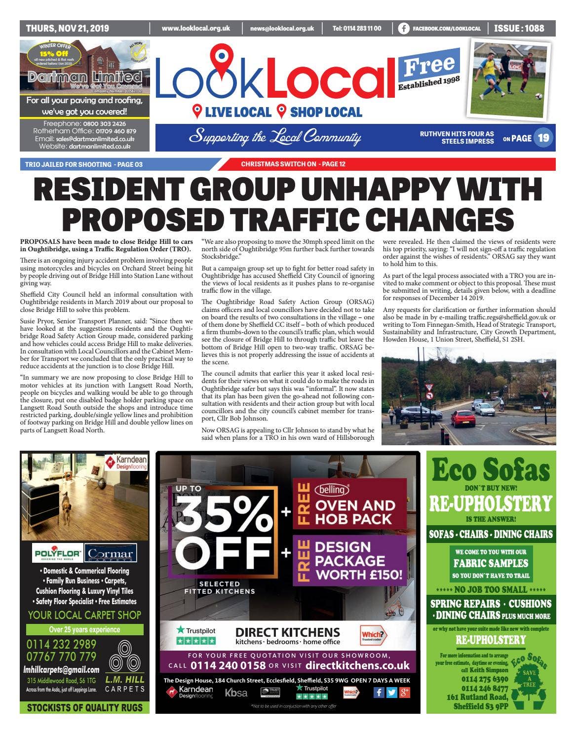 Issue 1088 Thursday 21 November 2019 by Look Local Newspaper - Issuu