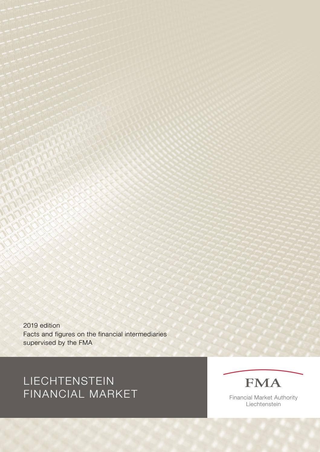 Liechtenstein Financial Market 2019 by fma-li - Issuu